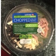 Safeway Farms Chopped Salad Bowl, Italian Style Salad With Salami And ...