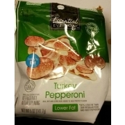 Essential Everyday Turkey Pepperoni, Lower Fat: Calories, Nutrition ...