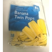 Food Lion Banana Twin Pops: Calories, Nutrition Analysis & More | Fooducate