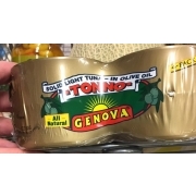 Genova Tonno, Solid Light Tuna in Olive Oil: Calories, Nutrition ...