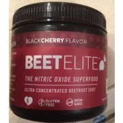 Beet Elite Black Cherry Flavor, The Nitric Oxide Super Food: Calories ...
