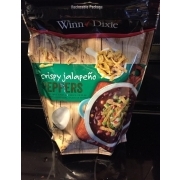 Winn Dixie Snacks, Jalapeno Peppers, Crispy: Calories, Nutrition ...