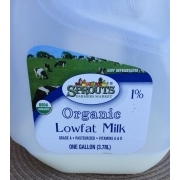 Sprouts Farmers Market Organic Lowfat Milk: Calories, Nutrition ...