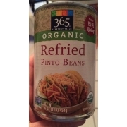 365 Everyday Value Organic Refried Pinto Beans: Calories, Nutrition ...