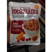 Cocomama Quinoa Cereal, Orange Cranberry: Calories, Nutrition Analysis ...