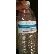 Thirster Purified Drinking Water: Calories, Nutrition Analysis & More ...