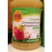 Wild Harvest Organic Unsweetened Applesauce: Calories, Nutrition ...