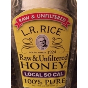 L.R.Rice Honey, Raw & Unfiltered: Calories, Nutrition Analysis & More ...