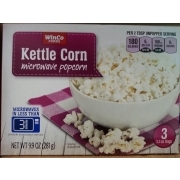 Winco Foods Kettle Corn Microwave Popcorn: Calories, Nutrition Analysis ...