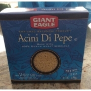 Giant Eagle Enriched Macaroni Product, Acini Di Pepe, Made With 100% ...
