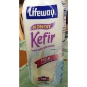 Lifeway Kefir, Cultured Nonfat Milk Smoothie, Plain Unsweetened ...