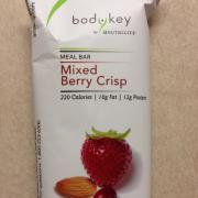 User added: Nutrilite, Body Key, Meal Bar, Mixed Berry Crisp: Calories ...