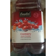 Essential Everyday Cranberry Juice Cocktail From Concentrate: Calories ...