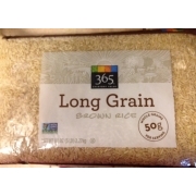 365 Everyday Value Long Grain Brown Rice: Calories, Nutrition Analysis ...