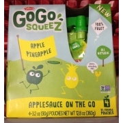 Materne Gogo Squeez, Apple Pineapple, Applesauce On The Go: Calories ...