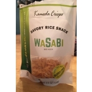 Kameda Crisps Savory Rice Snack, Wasabi: Calories, Nutrition Analysis ...