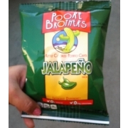 Poore Brothers Jalapeno Flavored Potato Chips: Calories, Nutrition ...