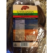 Today's Temptations Lithuanian Rye Bread: Calories, Nutrition Analysis ...