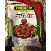 Fontanini Meatballs: Calories, Nutrition Analysis & More | Fooducate