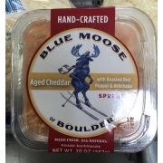 Blue Moose Of Boulder Aged Cheddar With Roasted Red Pepper And ...