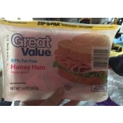 Great Value Honey Ham Water Added: Calories, Nutrition Analysis & More ...