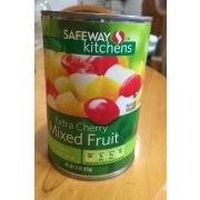 Safeway Kitchens Mixed Fruit, Triple Cherry: Calories, Nutrition ...