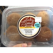 Lucky Spoon Bakery Muffins, Cinnamony Streusel: Calories, Nutrition ...