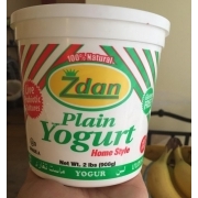 Zdan Yogurt, Plain, Home Style: Calories, Nutrition Analysis & More ...