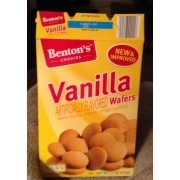Benton's Cookies Vanilla, Wafers, Cookies: Calories, Nutrition Analysis ...