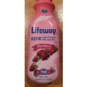 Lifeway Kefir, Cultured Lowfat Milk Smoothie, Strawberry With Other ...