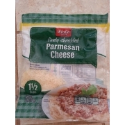 Winco Foods Finely Shredded Parmesan Cheese: Calories, Nutrition ...