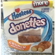 Hostess Donettes, Crunch Mini Donuts: Calories, Nutrition Analysis ...