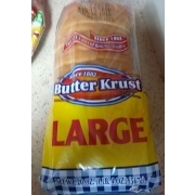 Butter Krust Bread, Large: Calories, Nutrition Analysis & More | Fooducate
