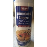 Winco Foods American Cheese: Calories, Nutrition Analysis & More ...