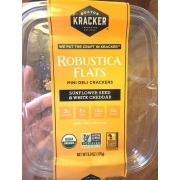 Doctor Kracker Robustica Flats, Mini Deli Crackers, Sunflower Seed And ...