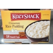 Kozy Shack Cinnamon Rice Pudding: Calories, Nutrition Analysis & More ...