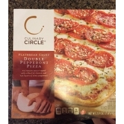 Culinary Circle Pizza, Double Pepperoni, Flatbread Crust: Calories ...
