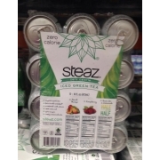 Steaz Zero Calorie, Iced Green Tea, Variety Pack: Calories, Nutrition ...