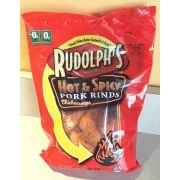 Rudolph's Hot And Spicy Pork Rinds, Chicharrones: Calories, Nutrition ...