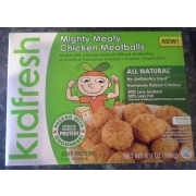 Kidfresh Mighty Meaty Chicken Meatballs: Calories, Nutrition Analysis ...