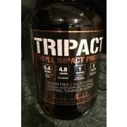 Tripact Triple Impact Protein, Chocolate Milk Shake, Dietary Supplement ...