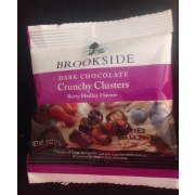 Brookside Dark Chocolate Crunchy Clusters, Berry Medley Flavors ...