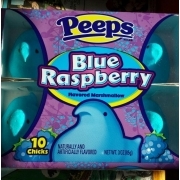 Peeps Blue Raspberry, Flavored Marshmallow: Calories, Nutrition ...