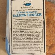 User added: ShopRite, chef's catch salmon burger: Calories, Nutrition ...