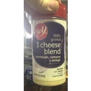 Big Y 3 Cheese Blend: Calories, Nutrition Analysis & More | Fooducate