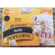 Meijer Microwave Kettle Popcorn: Calories, Nutrition Analysis & More ...