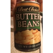 Best Choice Butter Beans: Calories, Nutrition Analysis & More | Fooducate