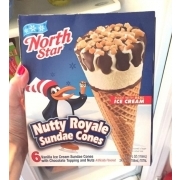 North Star Sundae Cones, Nutty Royale: Calories, Nutrition Analysis ...
