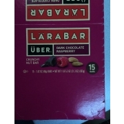 LARABAR Uber Crunchy Nut Bar, Dark Chocolate Raspberry: Calories ...