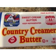 Country Creamer Butter, Sweet Cream: Calories, Nutrition Analysis ...